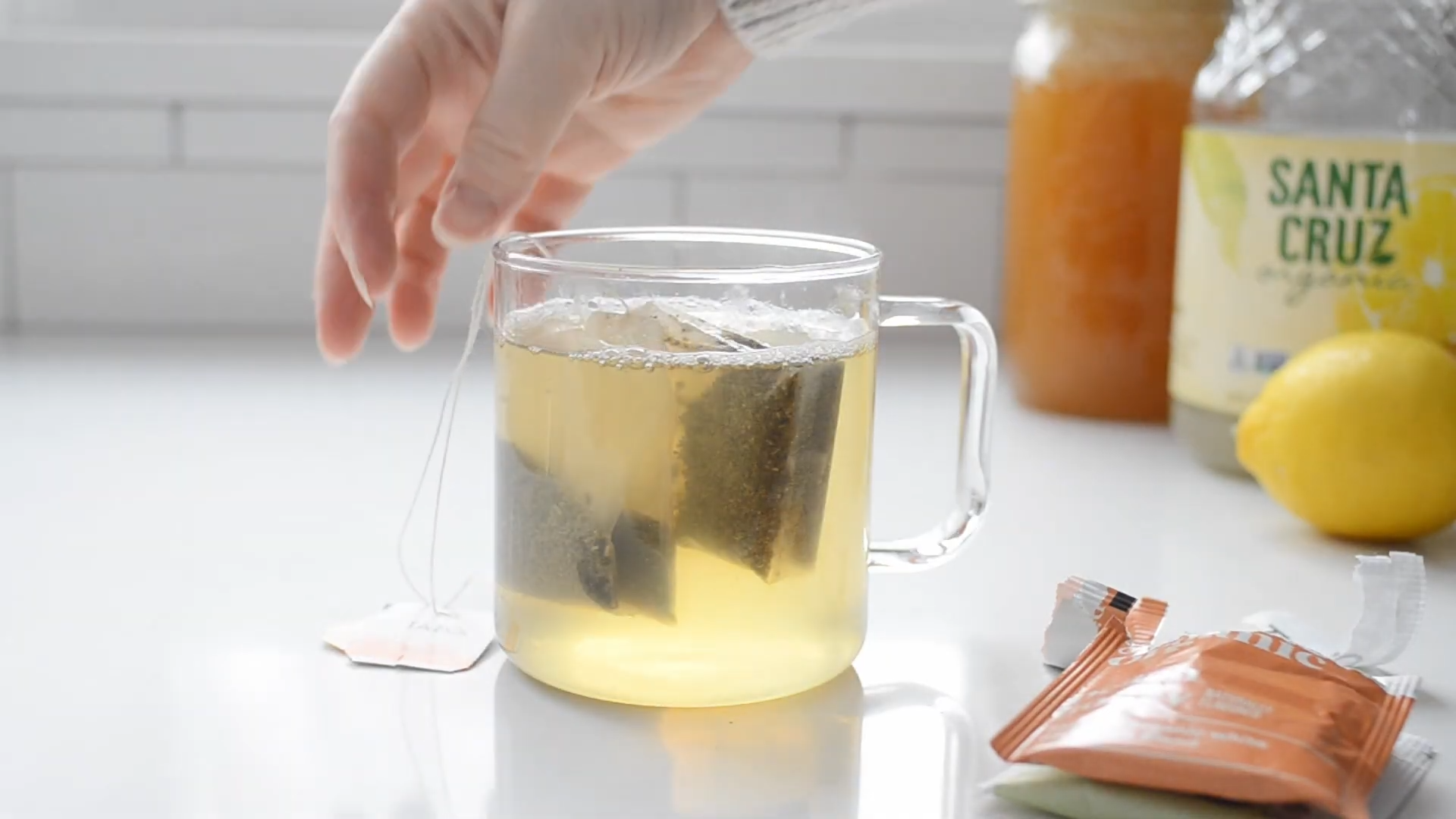 Citrus Mint Infused Green Tea