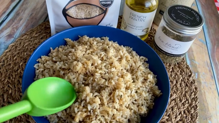 How to Cook {and FREEZE} Brown Rice! Healthy Meal Prep