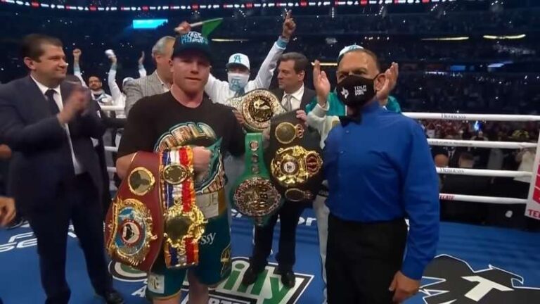 Canelo Alvarez Weight Class - Full Career Timeline - The Live Fit Girls