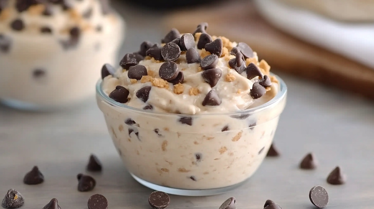 Chocolate Chip Cookie Dough Yogurt Recipe - The Live Fit Girls